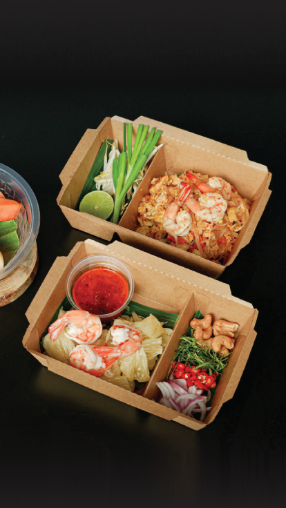 Food in box store